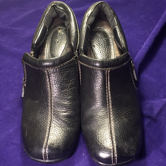 Eurostep | Shoes | Eurostep Black Zip Loaferssz 7m | Poshmark